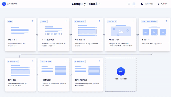 Previewing a created lesson – HowToo Help